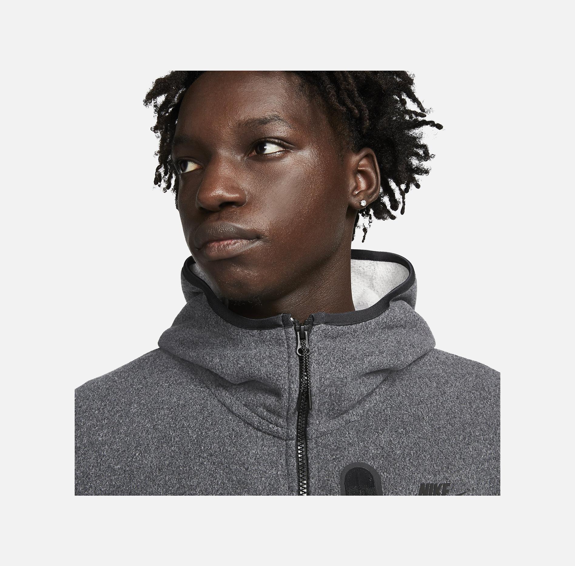 Nike Sportswear Tech Fleece Winter Full Zip Hoodie Erkek Sweatshirt